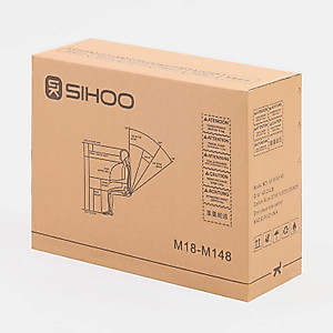 SIHOO Ergonomic Office Chair, Big and Tall Office Chair, Adjustable Headrest with 2D Armrest, Lumbar Support and PU Wheels, Swivel Computer Task Chair for Office, Tilt Function Computer Chair