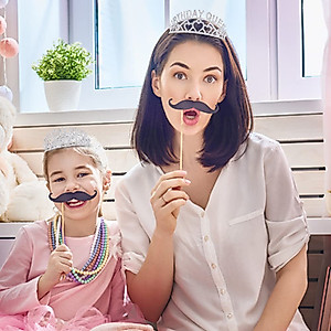 AOPRIE Birthday Tiara for Women Silver Birthday Queen Sash & Headband Happy Birthday Tiara and Crown for Women Rhinestone Crystal Decor