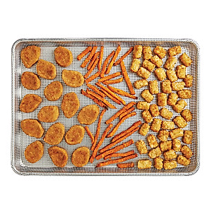 Mrs. Anderson’s Baking Non-Stick Crisping Pan, US Half Size, BPA Free, PFOA Free, 13-Inches x 18-Inches