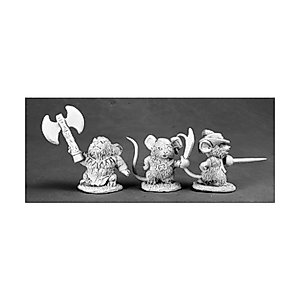 Reaper Miniatures Mousling Pirate, Savage, & Duelist