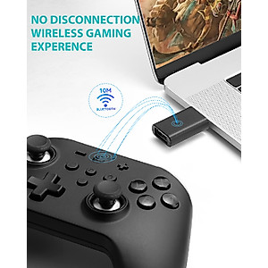 GuliKit Goku Wireless Adapter, King Kong 2 Pro Controller Adapter, Bluetooth, Works with Xbox Series X, PS4, Switch, PC
