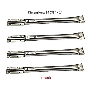 Adviace Parts Kit Replacement Nexgrill 720-0670A,720-0670C,122.16641900 Gas Grill Burners,Heat Plates (KIT-002)