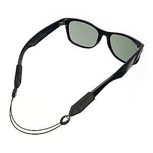 Luxe Performance Glasses Strap - Durable Eyewear Retainer, Sunglasses Strap, Eyeglasses Strap - Adjustable Cable Strap for Active Lifestyle, High Tension, No Tail, Temple Grip