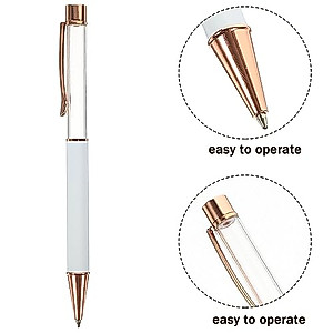 EXCEART Sublimation Blank Pens Stylus Pen Blank Heat Transfer Pen Sublimation Ballpoint Pen for Christmas DIY Office Stationery Supplies