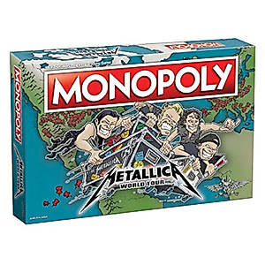 Metallica Monopoly World Tour Collectors Edition