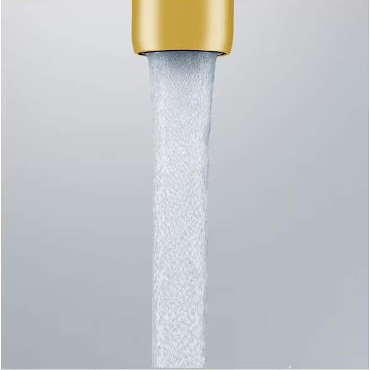 Polished Brass Aerator Housing Faucet 1.0 gpm 1.2, 1.5, 1.8, 2.2 flow rates insert Washer Dual/Male/Female Standard Threads (Male Thread, Green 1.5 gpm)