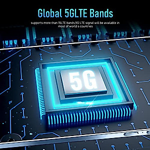 BLACKCYBER MI13 Pro 5G Unlocked Cellphone Android Smartphone, 6.7'' FHD LCD Display Screen, 8MP+16MP Camera, 4000mAh Long Battery Life, Dual Sim Card (8GB+128GB, Green)