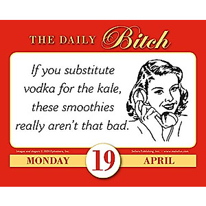 2021 The Daily Bitch Boxed Daily Calendar