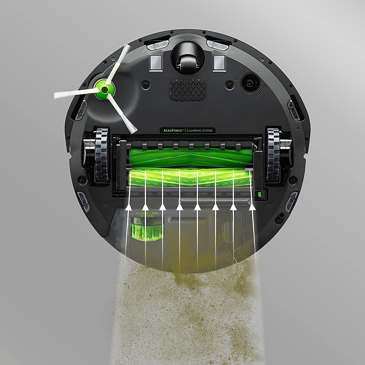 Replacement for iRobot Rubber Brush Part - Replenishement for iRobot Roomba i7 i7+ i7 Plus i8 i8+/i8 plus E5 E6 E7 Vacuum Accessories