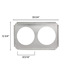 Thunder Group 2 Holes Adaptor Plates, 8-1/2-Inch