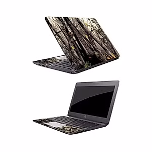 MightySkins Skin Compatible with HP Chromebook 11 (2018) 11.6" - Tree Camo | Protective, Durable, and Unique Vinyl Decal wrap Cover | Easy to Apply, Remove, and Change Styles | Made in The USA