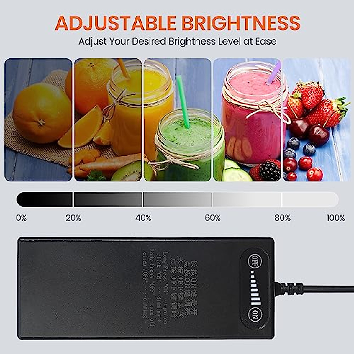 HitTopss Photo Studio Light Box for Photography, 24"x24"x24" Professional LightBox Shooting Tent Kit with 6 Color Backdrops for Jewelry and Product Photography