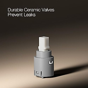 KOHLER 23472-4-Bn Parallel 1.2 Gpm Bathroom Sink Faucet, Single Handle, Brushed Nickel