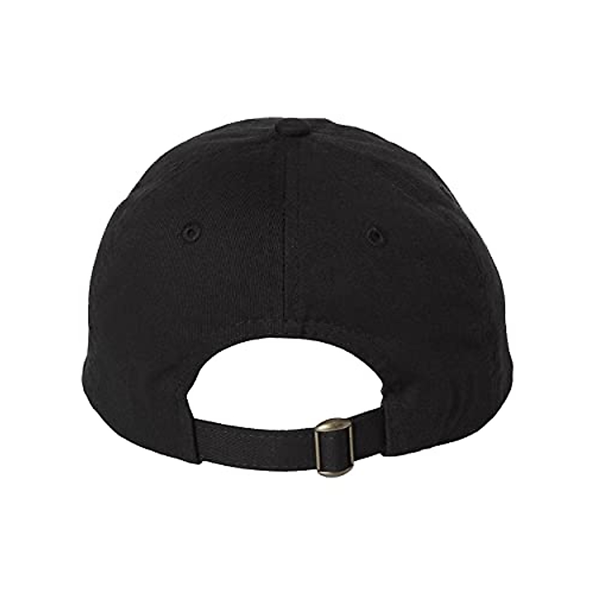 Classic Dad Cap VC300A / Custom Hats/Embroidery Hats/Monogram Hats (Black)
