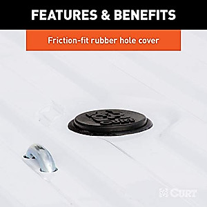 CURT 60633 Factory Original Equipment Style Gooseneck Hitch, 35,000 lbs. 2-5/16-Inch Ball, Fits Select Ram 2500, 3500