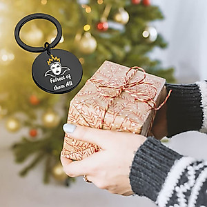 TIIMG The Queen Fans Gift Villain Keychain Wicked Queen Gift Fairest of them All Halloween Movie Gift (Fairest of them All)