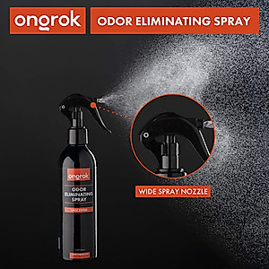 Smoke Odor Eliminator Spray by ONGROK, Natural Unscented (8 oz), Made in USA, Smell Remover for Home and Car, Air Freshener, Smoke Odor Exterminator