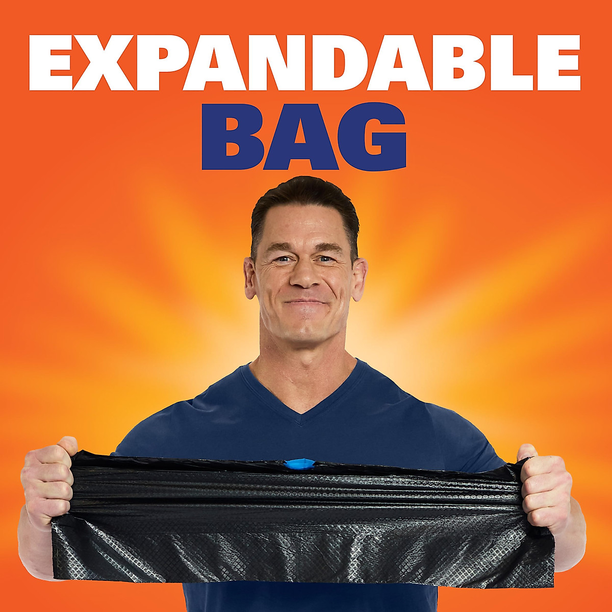 Hefty Ultra Strong Tall Kitchen Trash Bags, Blackout, Clean Burst, 13 Gallon, 80 Count