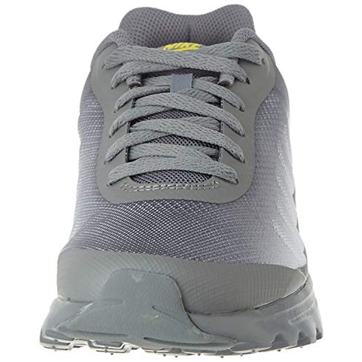 Nike Men's AIR MAX Invigor Running Shoe, Smoke Grey White Opti Yellow, US Men 11(M)