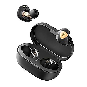SoundPEATS Truengine 3 SE Wireless Earbuds with Dual Dynamic Drivers, 30 Hours Playtime, Touch Control, Bluetooth Headphones with Dual Mic, Stereo Sound in-Ear Earphones, Compact Charging Case (USB-C)