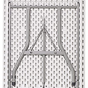 Flash Furniture 8-Foot Granite White Plastic Folding Table