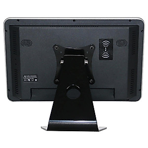 Displays2go Interactive Touch Tabletop Signage, Android 7.1 OS – Black (DGCTDSTCH15BK)