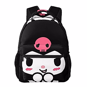 Cartoon Cat Backpack Large Capacity Laptop Bag Casual Travel Daypack
