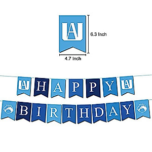 My Hero Academia Birthday Party Supplies, Including Birthday Banner, Cake Topper, Cupcake Toppers, Balloons, Hanging Swirls, Paper Garlands