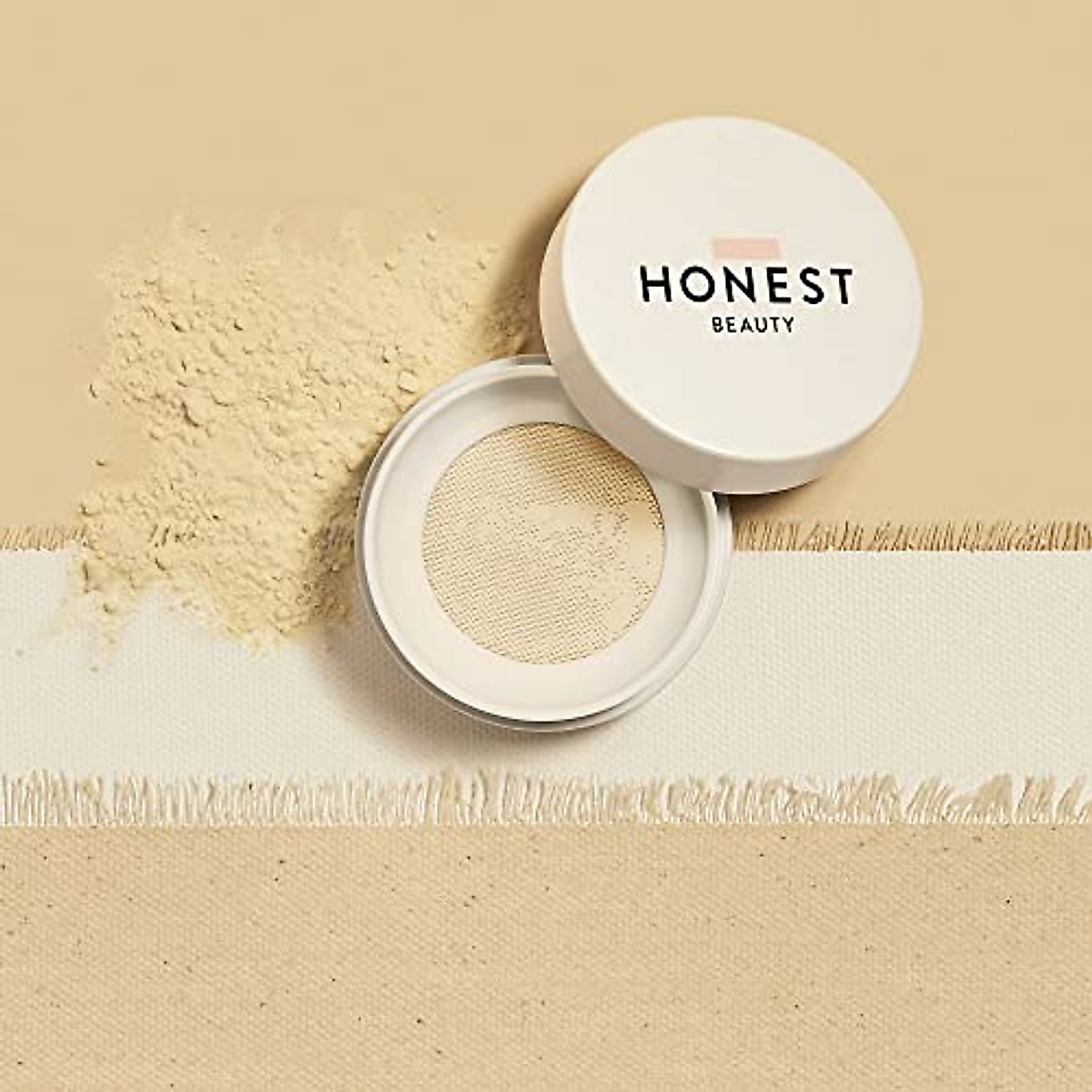 Honest Invisible Blurring Loose Powder | Lightweight Setting Powder | Mattify & Set Makeup |EWG Certified & Dermatologist Tested |Vegan + Cruelty free | .56 oz