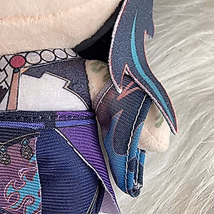 Oismys Zhong Li Xiao Plush Doll Soft Stuffed Figures Toys Game Cute Plush Toys Gifts Pillow for Boys Girls 20cm/8inch