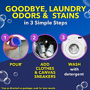 OxiClean Odor Blasters Odor and Stain Remover Laundry Booster Liquid, 50 fl oz