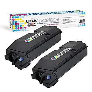 MADE IN USA TONER Compatible Replacement for Kyocera TASKalfa 3500i, 3501i, 4500i, 4501i, 5500i, 5501i | TK6307K TK-6307K Copystar TK-6309K (Black, 2 Pack)