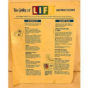 The Game of Life Board Game (1991 Edition)