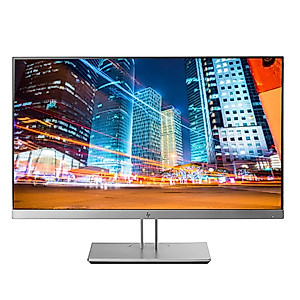 HP EliteDisplay E233 23 Inch Full HD Screen LED 2-Pack Display Bundle with 12-Outlet Professional SurgeMaster, Microsoft Wireless Keyboard and Mouse