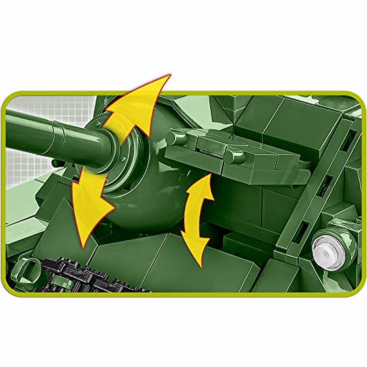 COBI Historical Collection SU-100 SPG Vehicle , Green