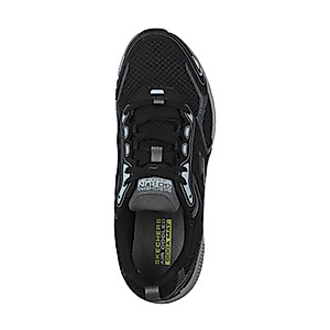 Skechers mens Go Run Consistent - Performance Running & Walking Shoe Sneaker, Black/Grey, 10 US