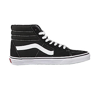 Vans Sk8-hi¿ Core Classics, Black/Black/White, 8.5 Women/7 Men