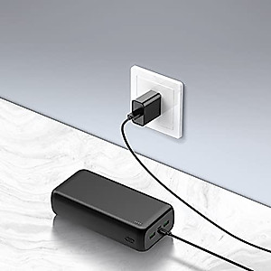 YOOSANG 40000mAh Power Bank, 22.5W Portable Charger, 40000mAh Battery Pack with High-Speed PowerIQ Charging Technology and USB-C for iPhone, Samsung Galaxy, and More