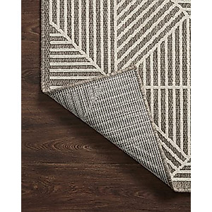 Loloi II Rainier Collection RAI-03 Natural/Ivory, Indoor/Outdoor 2'-2" x 3'-9" Accent Rug