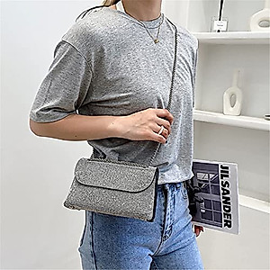 MXIAOXIA Shiny Rhinestones Evening Handbag Women Diamonds Shoulder Bag Ladies Dinner Party Clutch Purse