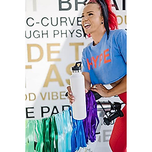 Simple Modern Water Bottle with Narrow Mouth Straw Lid Metal Thermos Vacuum Insulated Stainless Steel l Reusable Leak Proof BPA-Free Flask | Ascent Collection | 17oz, Blush