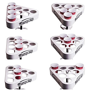 Portable Beer Pong Table/Tailgate Game with Backpack Carry Case and Balls