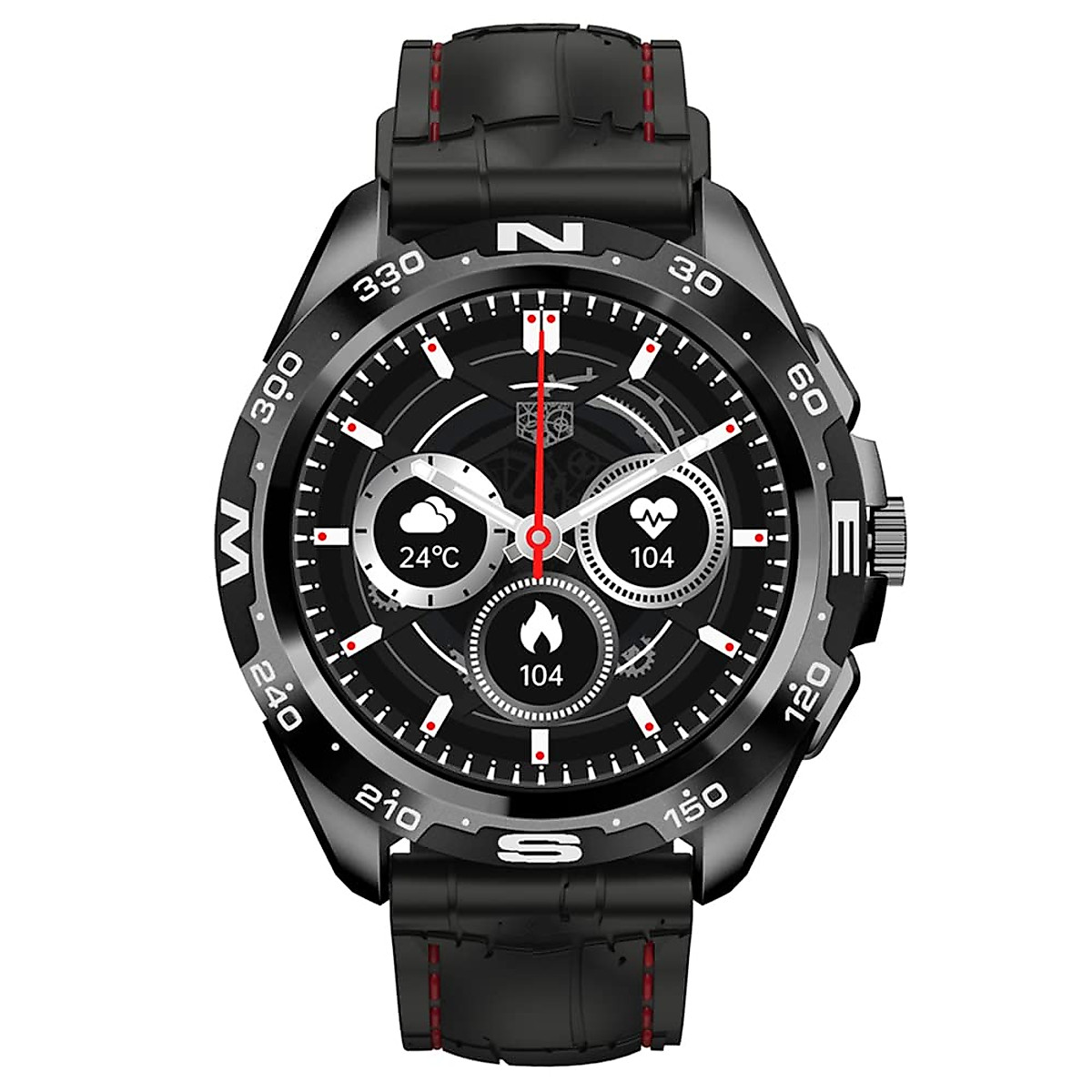 CARYWON Smart Watch for Android &iOS Phones with Calls Making and Answering,Messages Reminder,Heart Rate, Blood Oxygen and Pressure, Sleep Monitoring Tracker, Waterproof Fitness Watch for Men Women