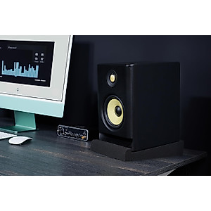 Sound Addicted - Studio Monitor Isolation Pads for 5 Inch Monitors, Pair of Two High Density Acoustic Foam which Fits most Speaker Stands | SMPad 5