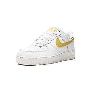 Nike Womens WMNS Air Force 1 Low 315115 170 White/Saturn Gold - Size 6.5W