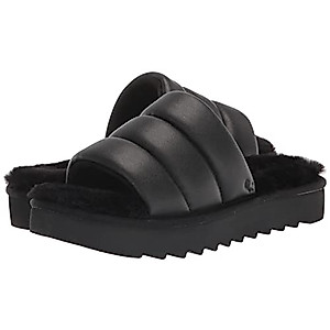 Koolaburra by UGG Women's BRB Slide Sandal, Black, 8