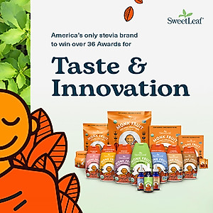 SweetLeaf Lemonade Liquid Monk Fruit - Monk Fruit Liquid Sweetener Drops, Organic Monk Fruit Extract, Zero Calorie Sweetener, Sugar Free, Keto Friendly, Erythritol Free - 1.7 Fl Oz