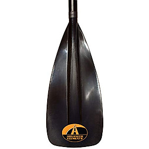 ADVANCED ELEMENTS Atomic Stand Up Paddleboard Paddle, Black, 178-216cm