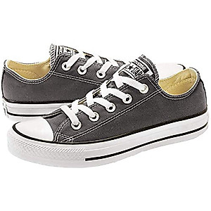 Converse Unisex Chuck Taylor All Star Low Top Black/White Sneakers - US Men 6 / US Women 8