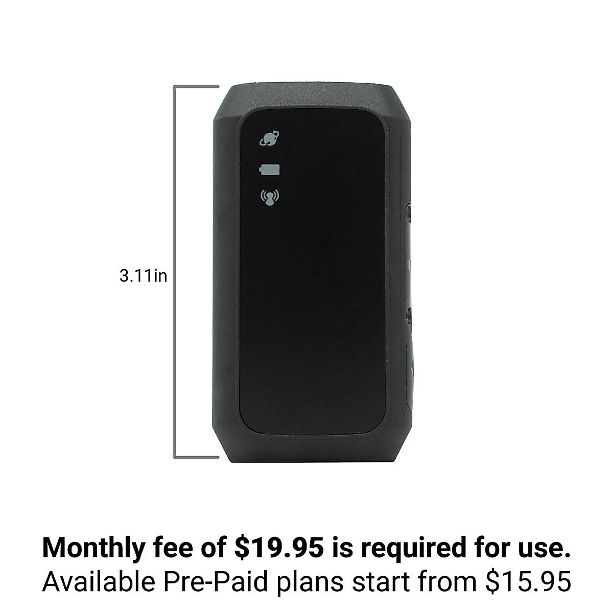 Optimus 3.0 GPS Tracker - 1 Month Battery - 4G LTE - for Vehicles and Assets – Real-Time GPS Tracking Device – Instant Alerts